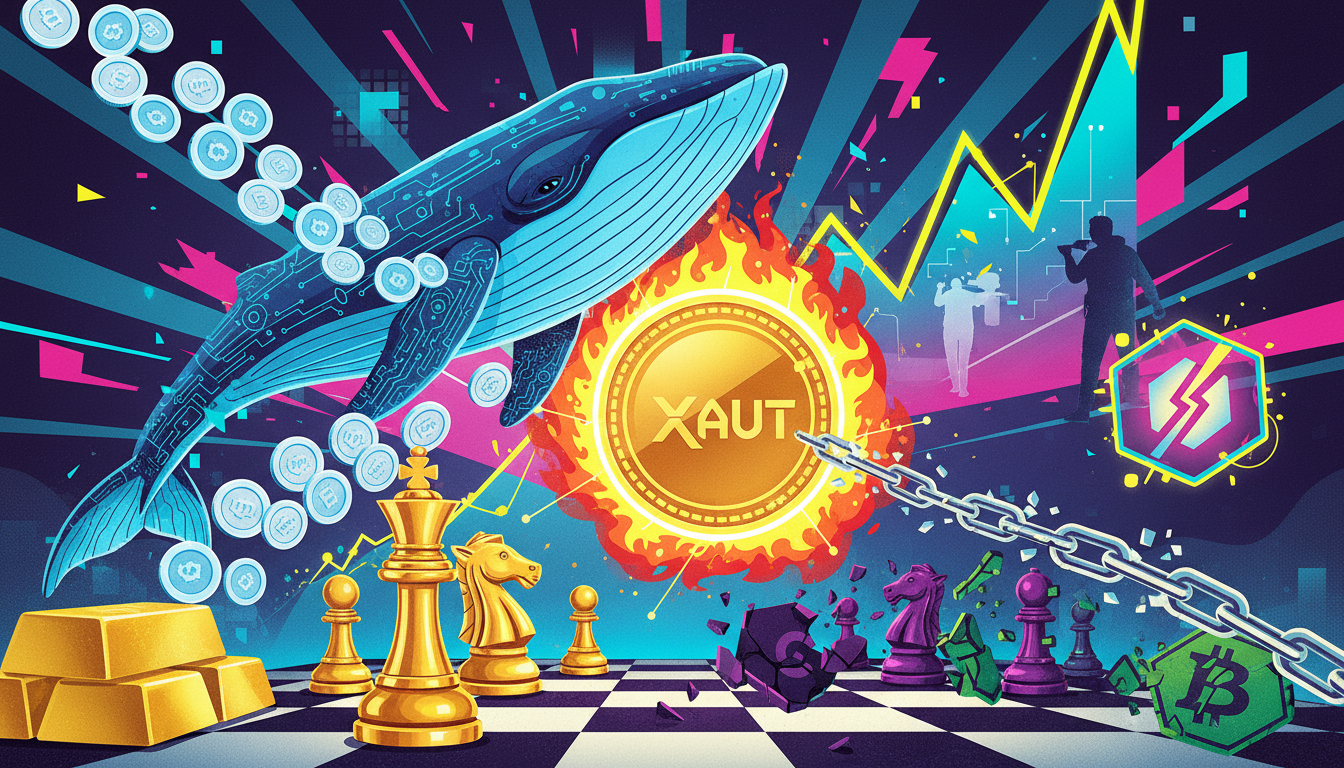 A giant whale purchased 1.53 million USDT of XAUT: Is digital gold ...
